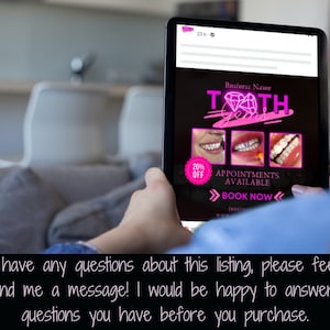 Tooth Gems Business Flyer Template Editable Tooth Gem Flyer Template ...