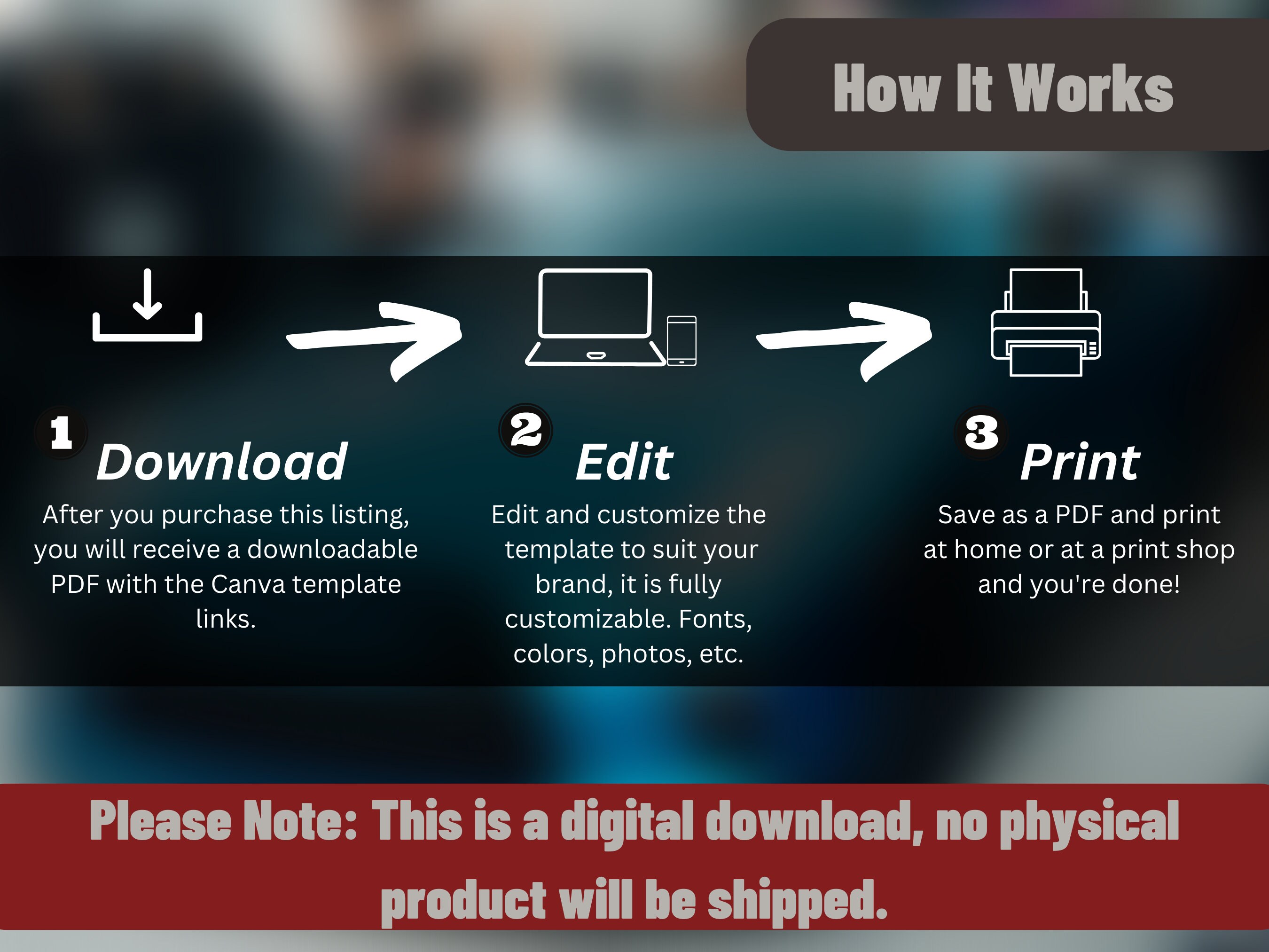 Auto Detailing Service Flyer Template Printable Flyer Design DIY Car ...
