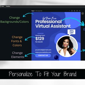 Virtual Assistant Social Media Portfolio Templates Services and Pricing ...