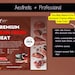 Farm Fresh Meats Social Media Flyer Template Butcher Shop Flyer ...