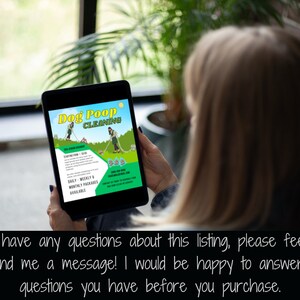 Dog Poop Cleaning Service Flyer Dog Poop Clean up Flyer Template Dog ...