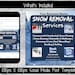 Editable Snow Removal Services Flyer Template Service Flyer Snow Shovel ...
