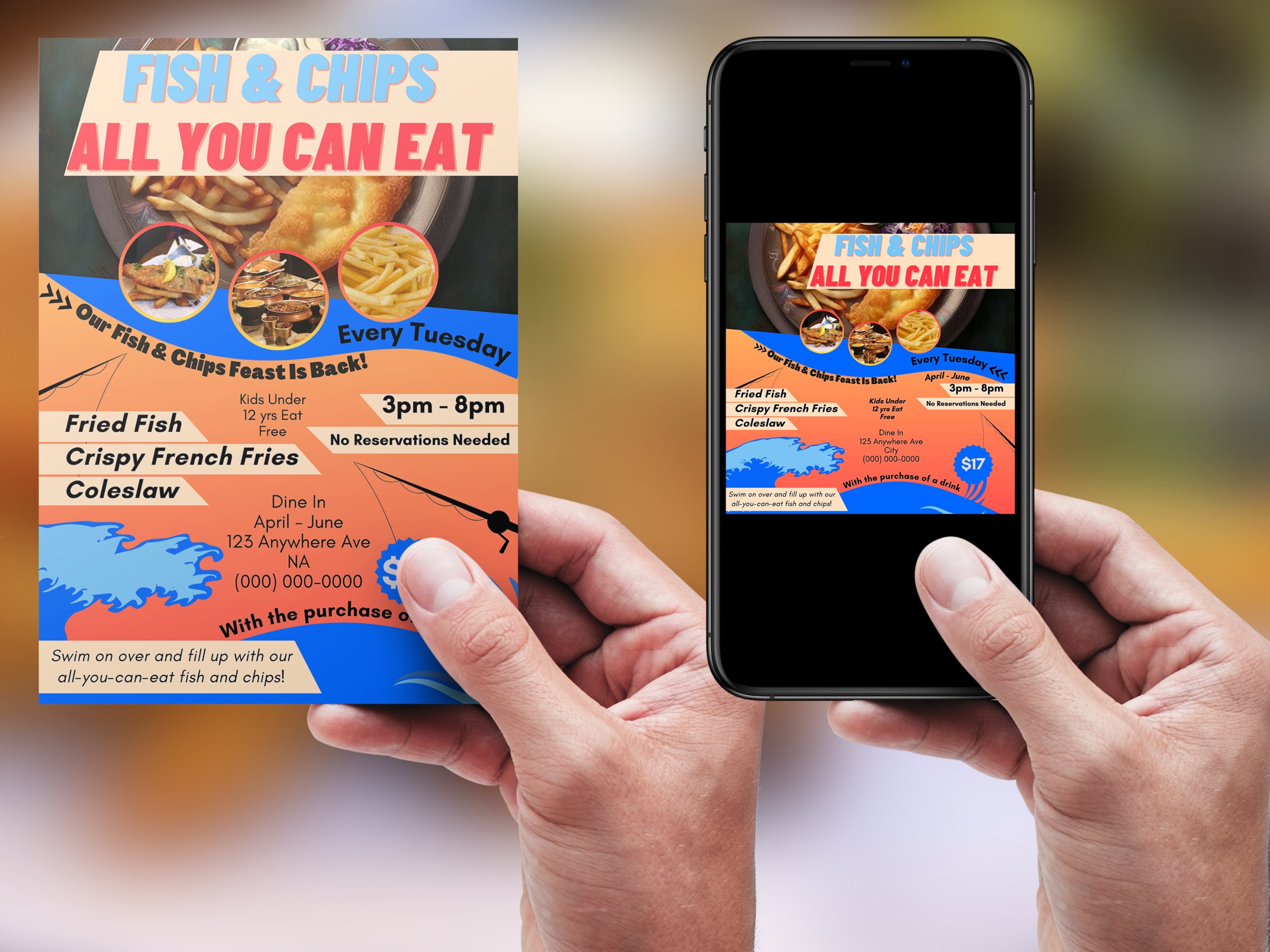 Printable Event Flyer Template Special Deals Promo Flyer Templates for ...