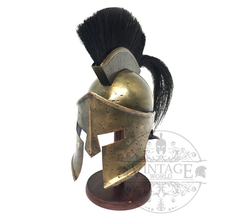 Miniature Spartan 300 Helmet (king Leonidas) - Etsy