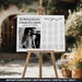 Wedding Newspaper Seating Chart Template: Editable Table Plan (digital ...