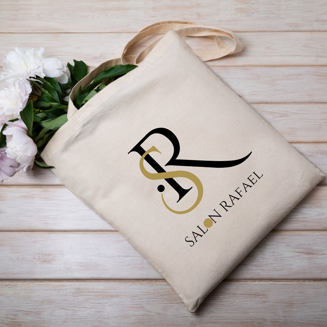 Customized Business Logo Tote Bag, Small Business Promotional Gift Bag ...