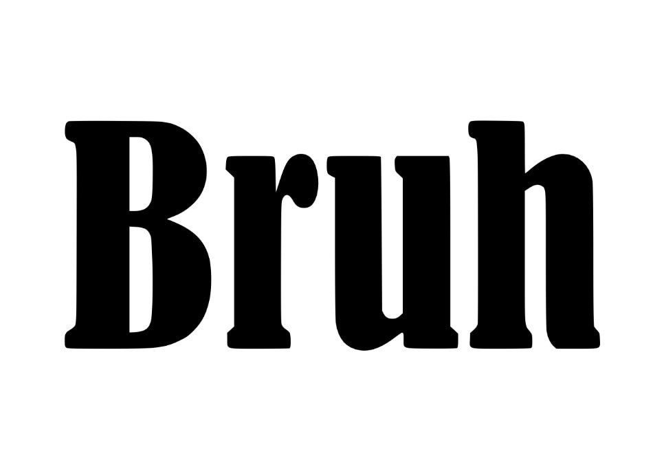 Bruh SVG - Etsy