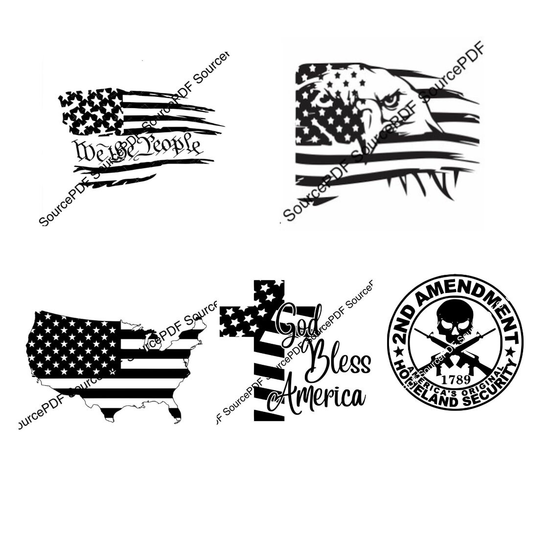 America SVG Bundle - Etsy