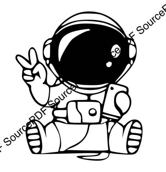 Astronaut SVG Cricut - Etsy
