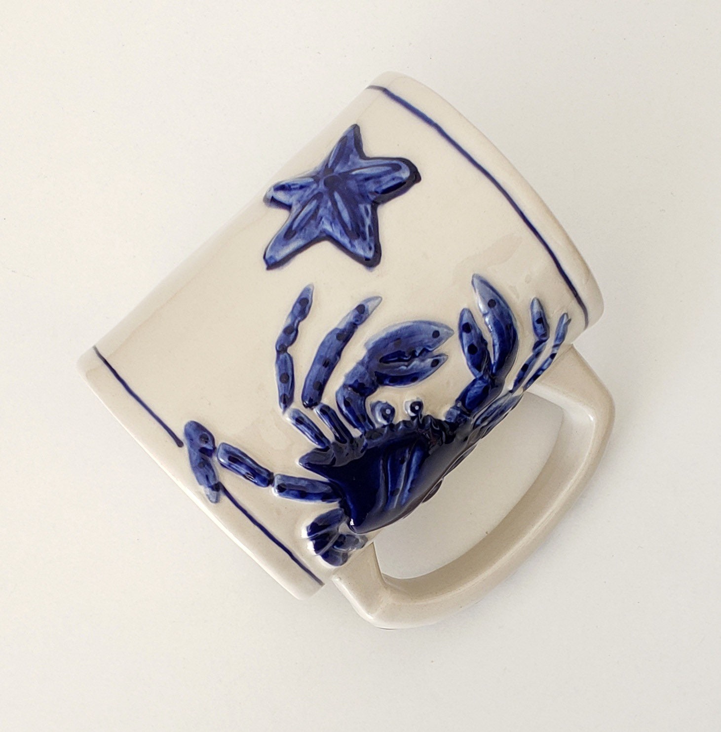 Watercolor Crab & Starfish Coffee Tea Mug Cup 14 Oz - Etsy