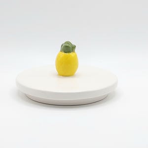 HELLO SUMMER Coffee Tea Mug Cup With Cap 14 Oz Ceramic, Sculpted ...