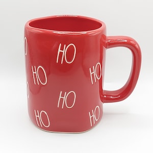 Rae Dunn Ho Ho Ho Christmas Season Coffee Tea Mug Cup 18 Oz - Etsy