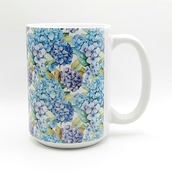 Hydrangea Tea Cup - Etsy
