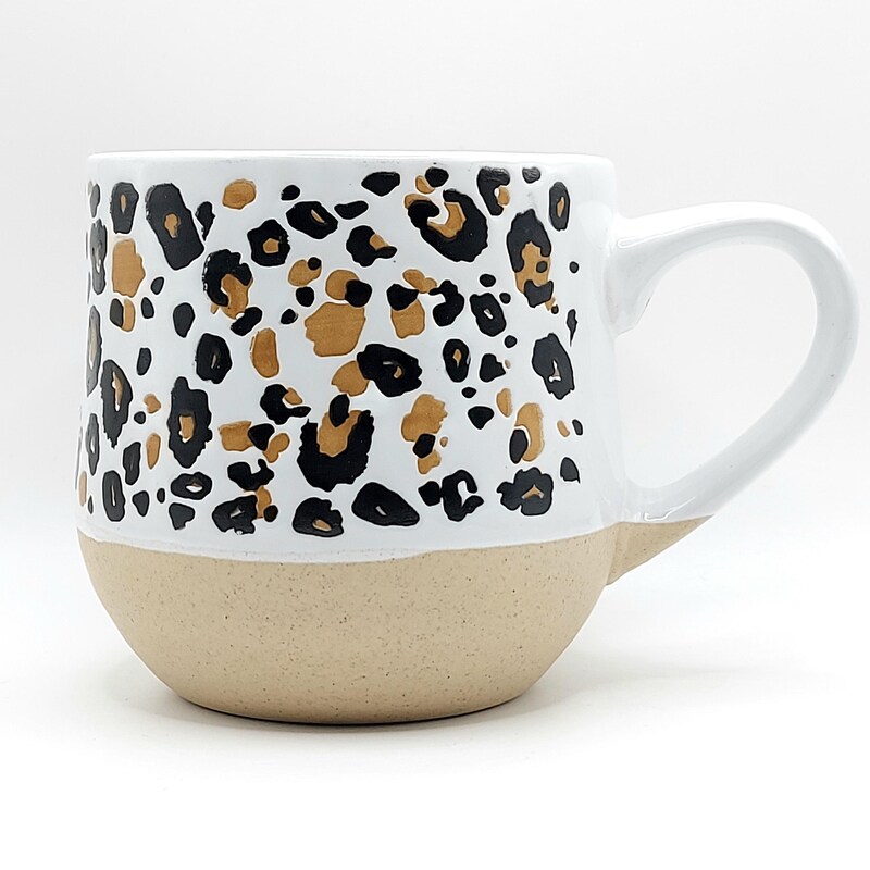 Leopard Coffee Mug - Etsy