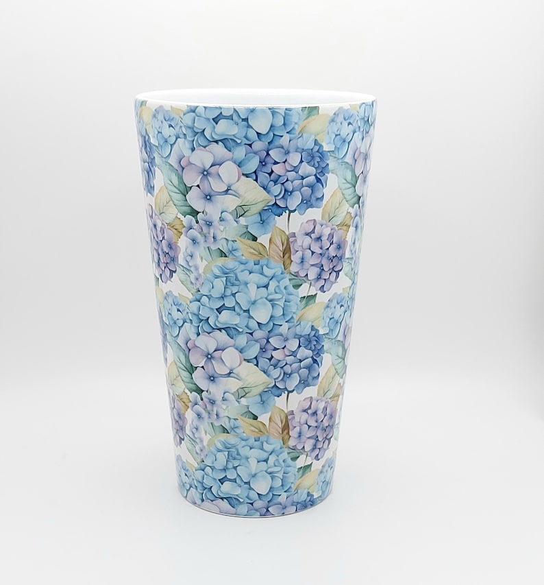 Blue Hydrangeas Garden Coffee Tea Latte Mug Cup 17 Oz Ceramic ...