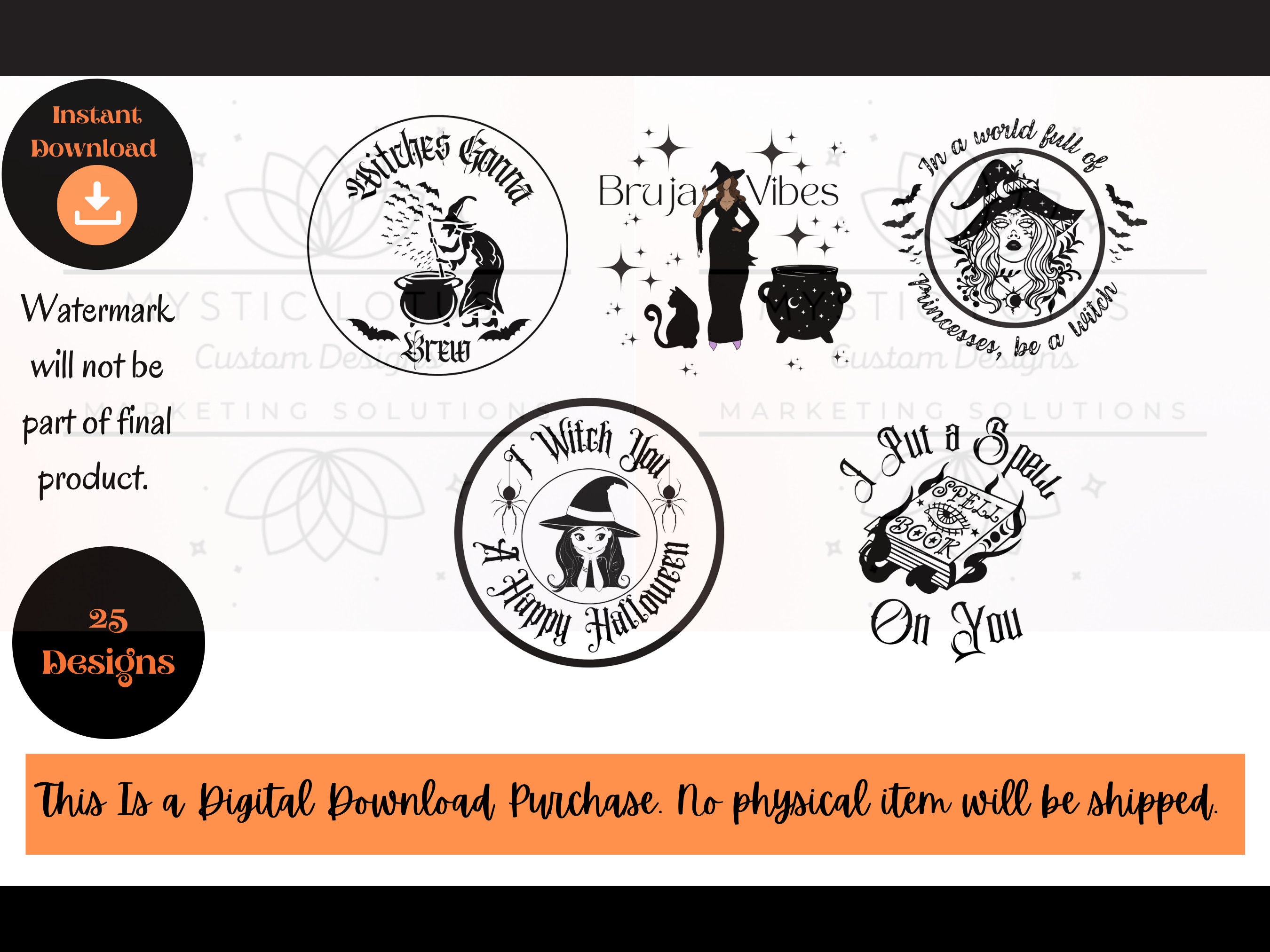 Witch SVG File Witch SVG Bundle Bruja Witch Halloween SVG Pdf Png Jpg ...