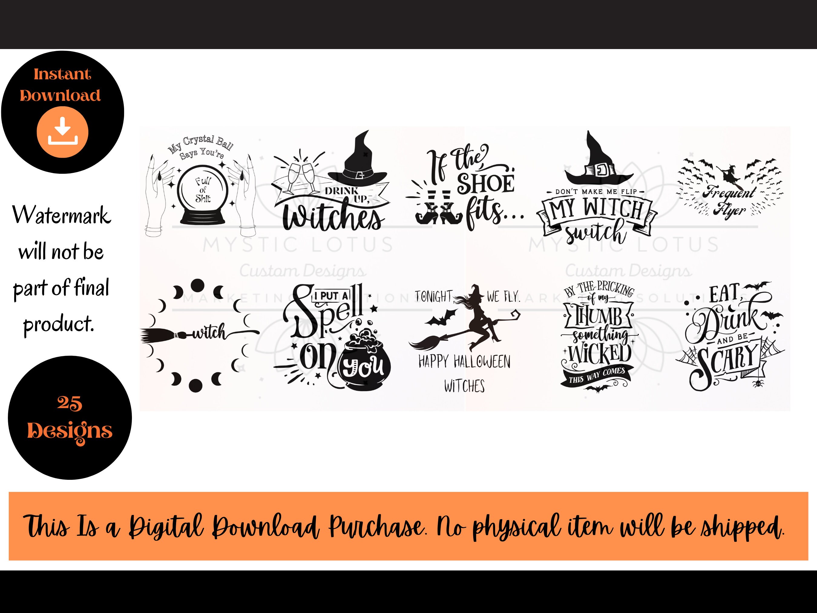 Witch SVG File Witch SVG Bundle Bruja Witch Halloween SVG Pdf Png Jpg ...