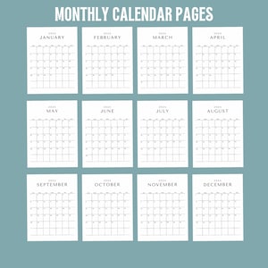 2024 Printable Bullet Journal Planner | 46 Pages Bullet Journal ...