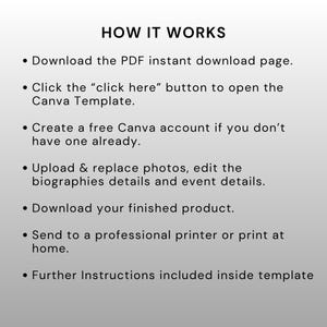 US Military Promotion Ceremony Program Digital Template 8 Page | Army ...