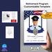 Police Retirement Ceremony Program Canva Template First Responder ...