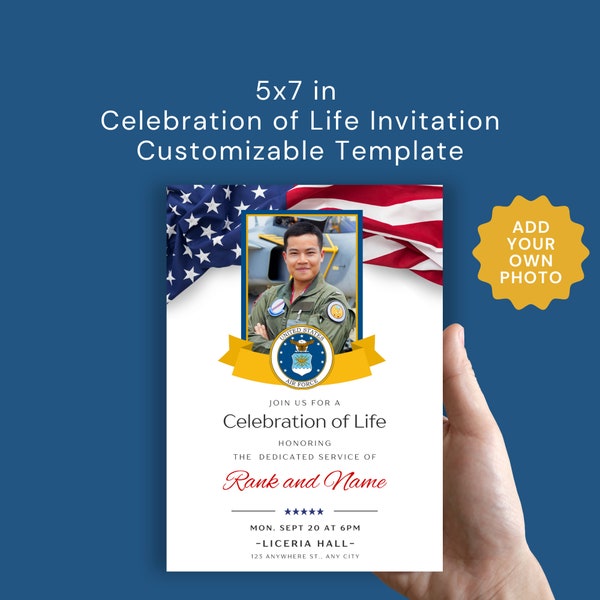 Funeral Invitation - Etsy