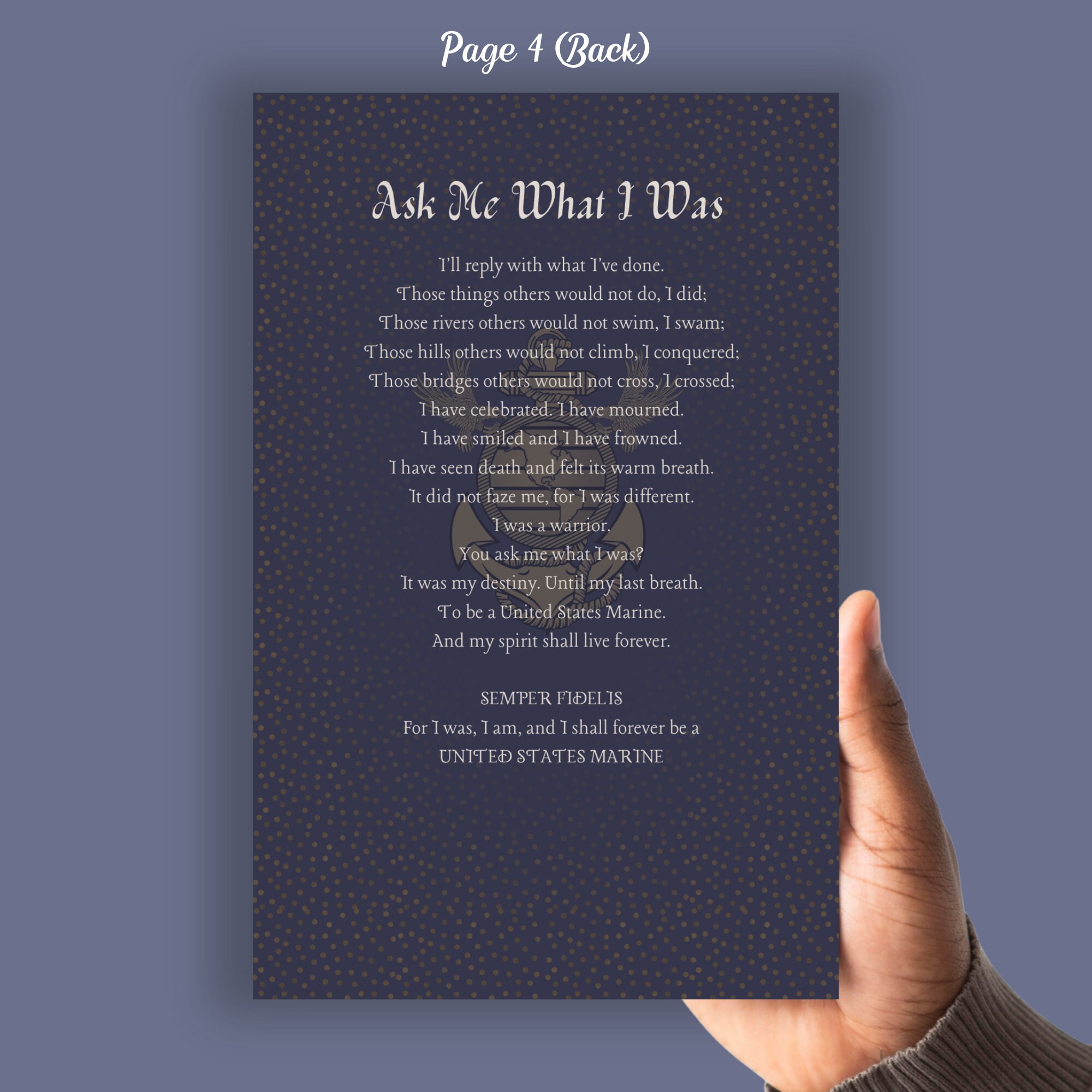 Marine Corps Retirement Ceremony Program Canva Template Retirement ...