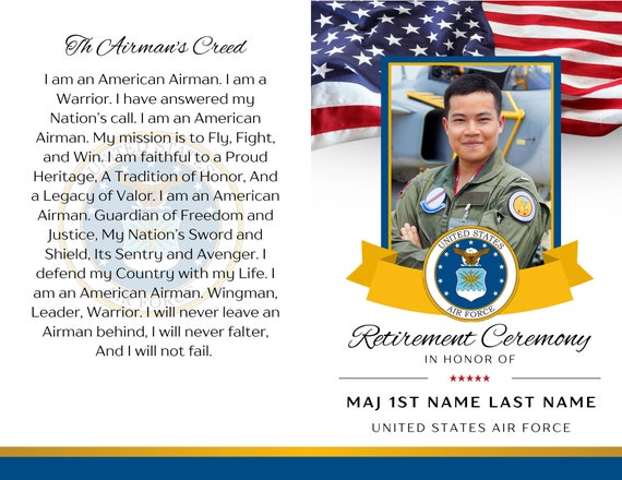 Retirement Ceremony Program Template Another Historic Day At The