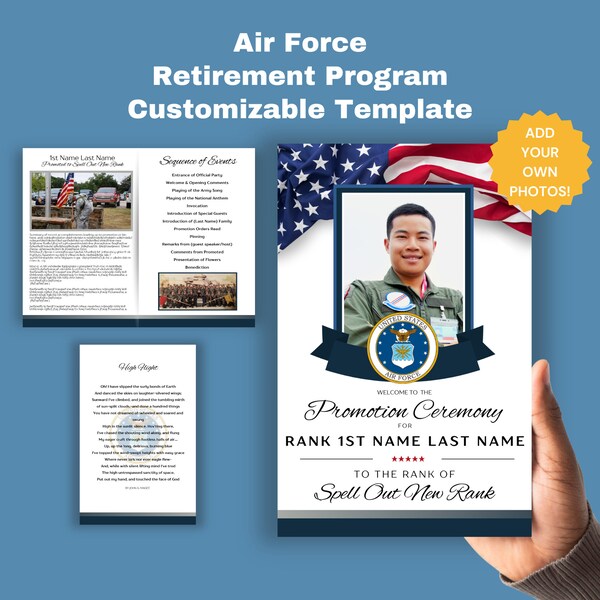 Army Promotion Program - Etsy
