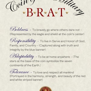 Military BRAT Certificate Digital Download 8 1/2 X 11 Inch Army Brat ...