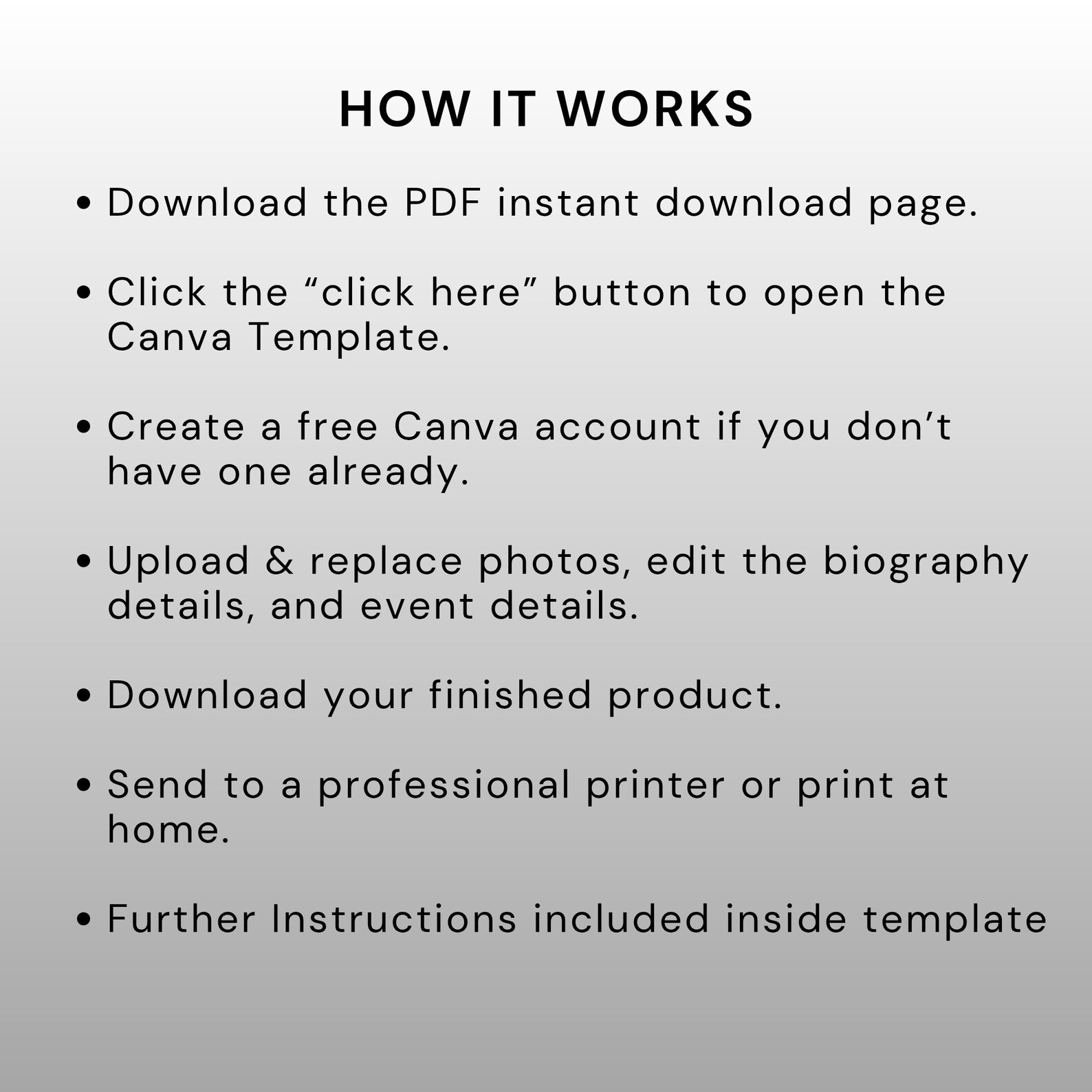 Police Retirement Ceremony Program Canva Template First Responder ...