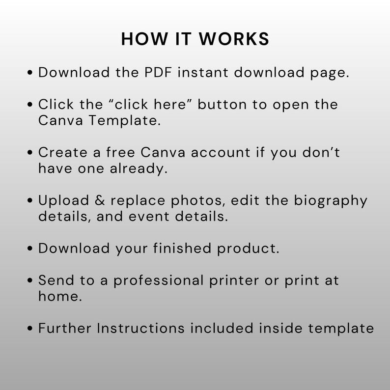 Police Retirement Ceremony Program Canva Template First Responder ...