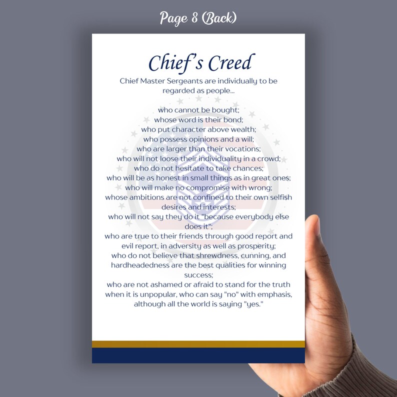Air Force Cheif Induction Ceremony Program Template 8 Page Bi-fold ...
