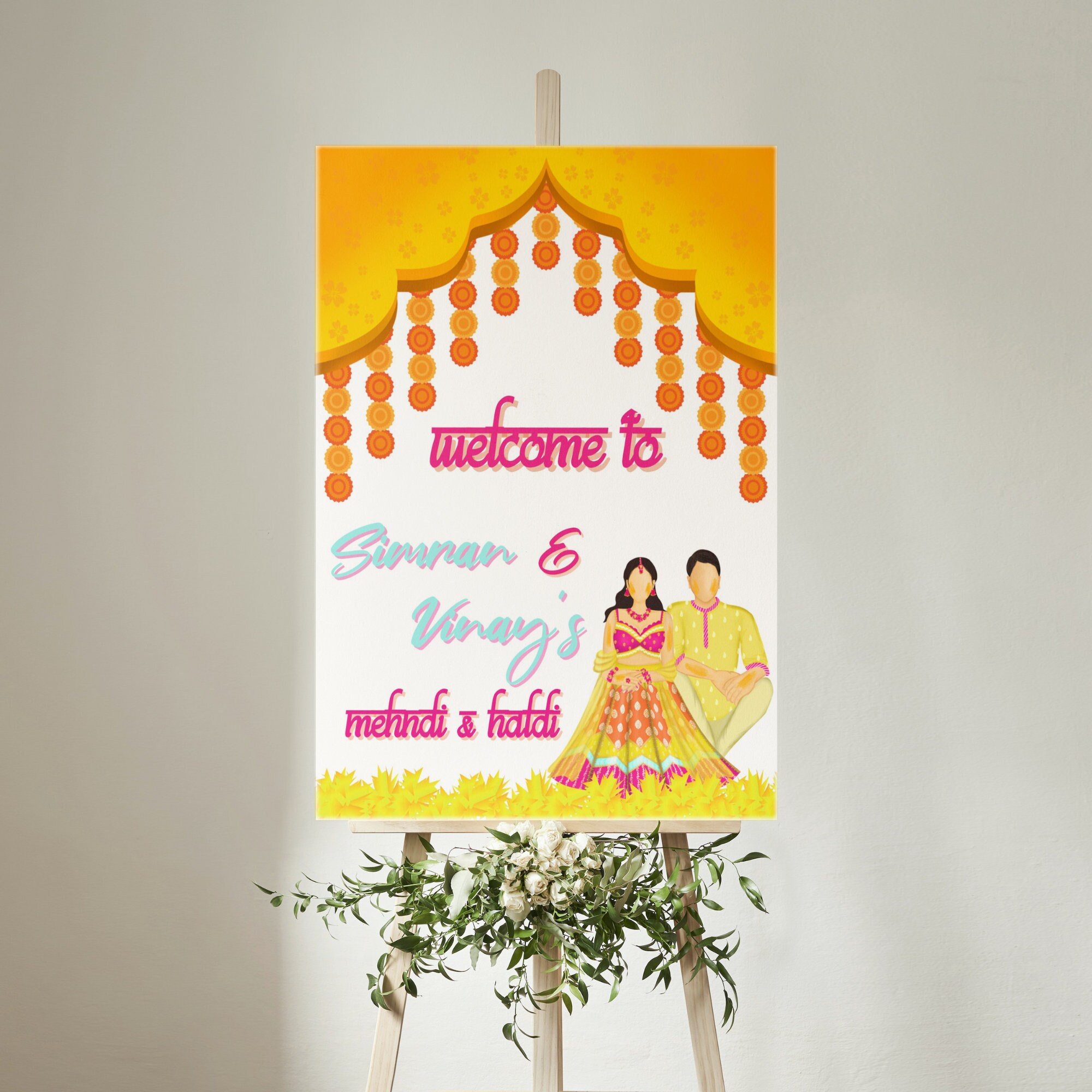 Haldi Signs Haldi Signs Pithi Signages As Haldi Welcome