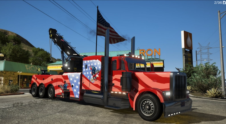 Fivem Tow Truck Pack 4 Cars Custom Model Civilian 40 USD Value ...
