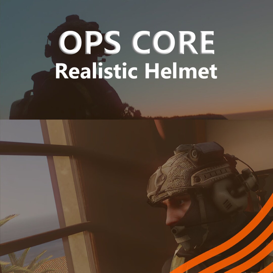 Fivem Ops-core Tactical Helmet Realism Boost Civilian & Police 25 USD ...