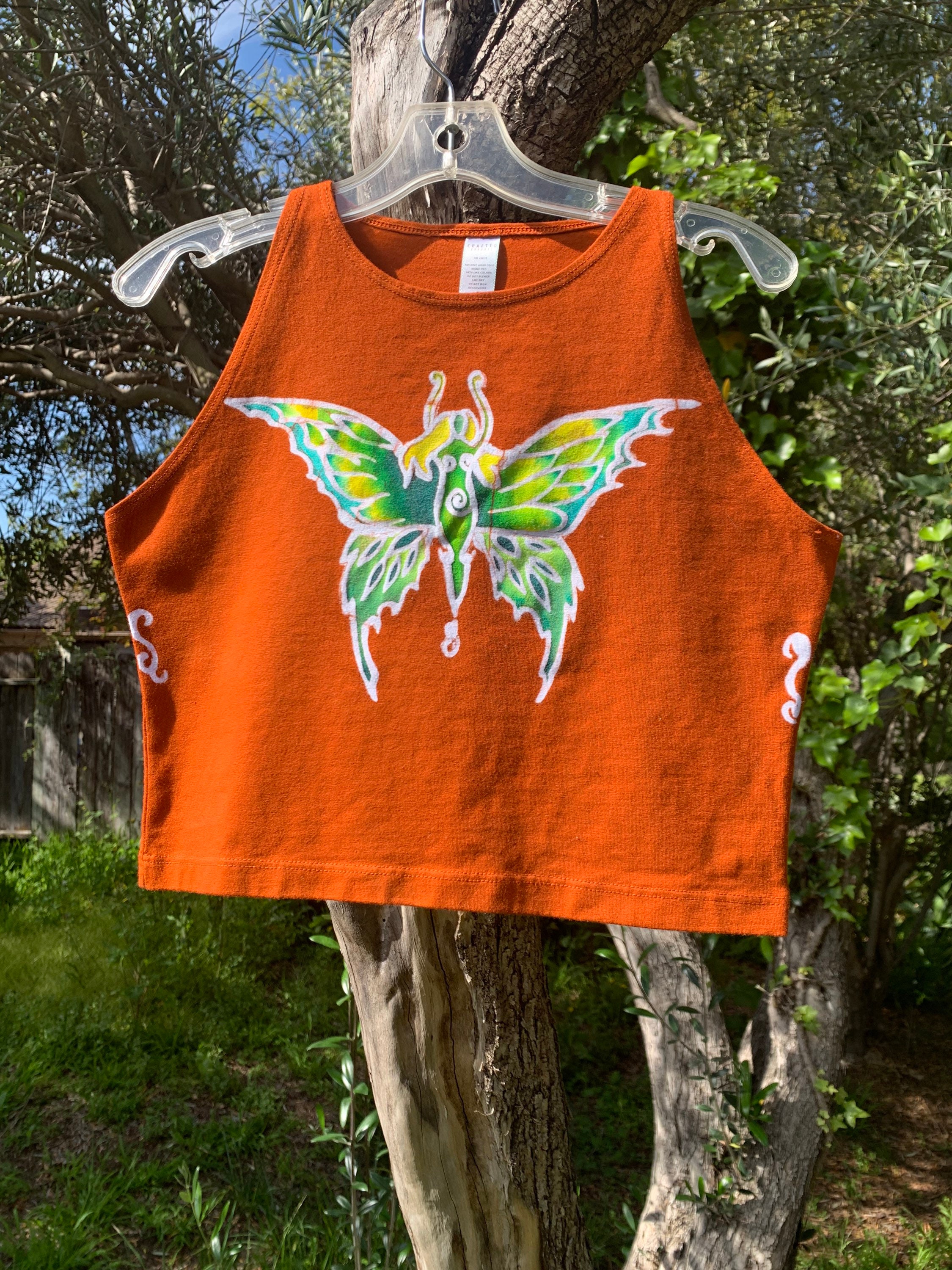 Enchanted Forest Fairy Crop Top - Etsy