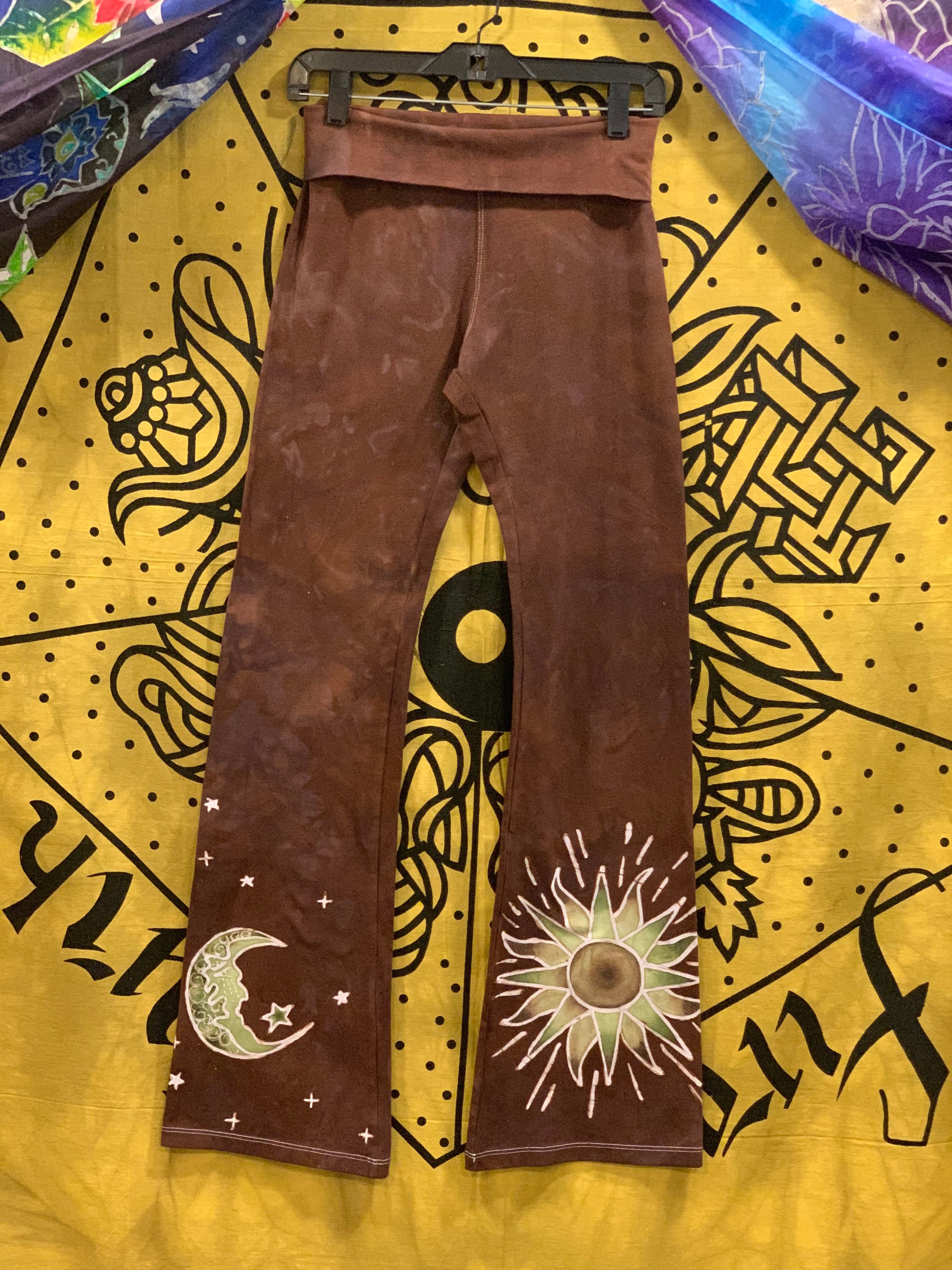 Earth Tones Moon and Star Pants - Etsy