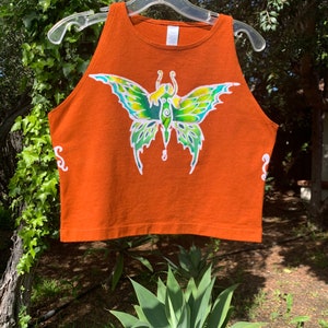 Enchanted Forest Fairy Crop Top - Etsy