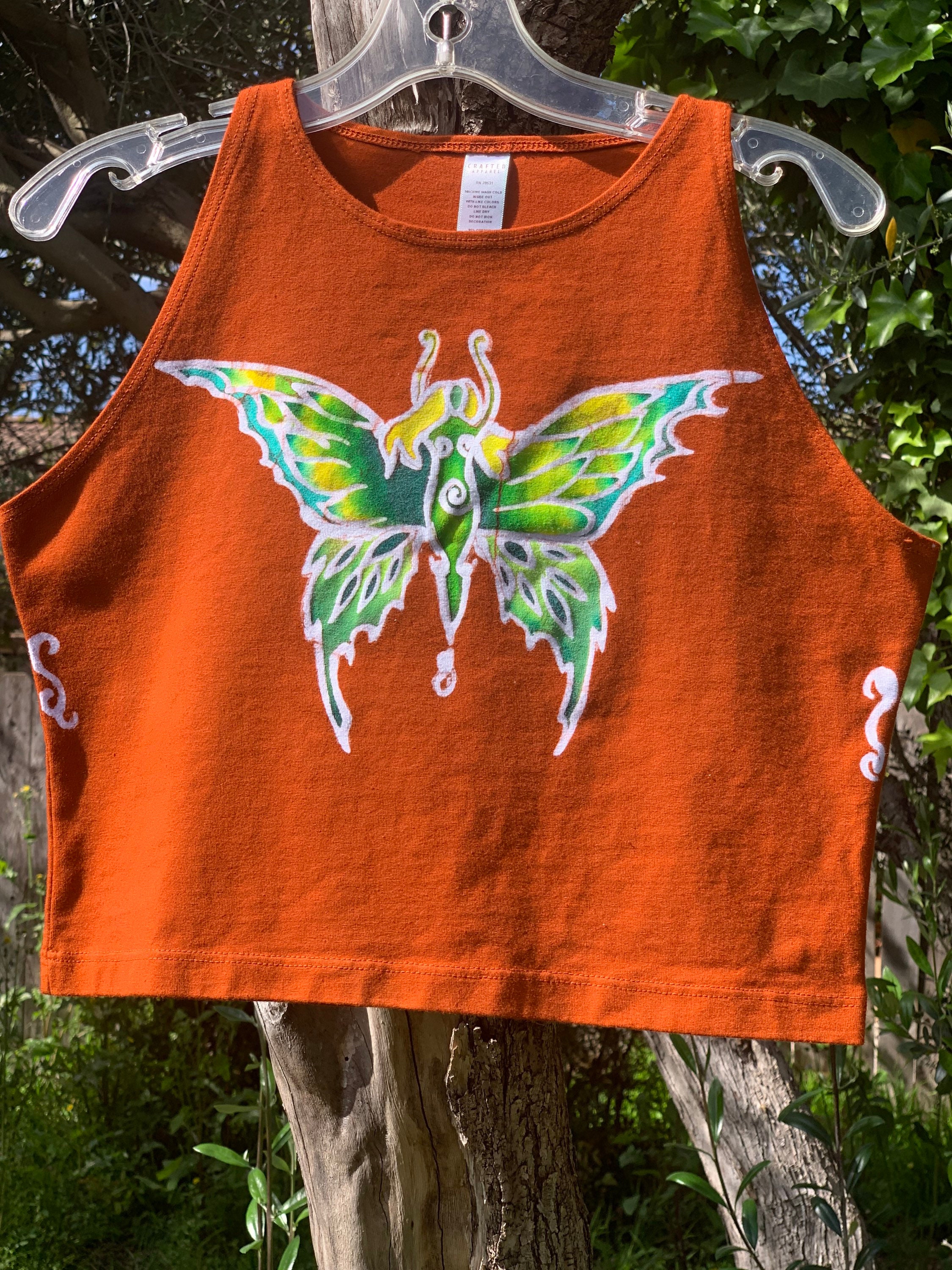 Enchanted Forest Fairy Crop Top - Etsy