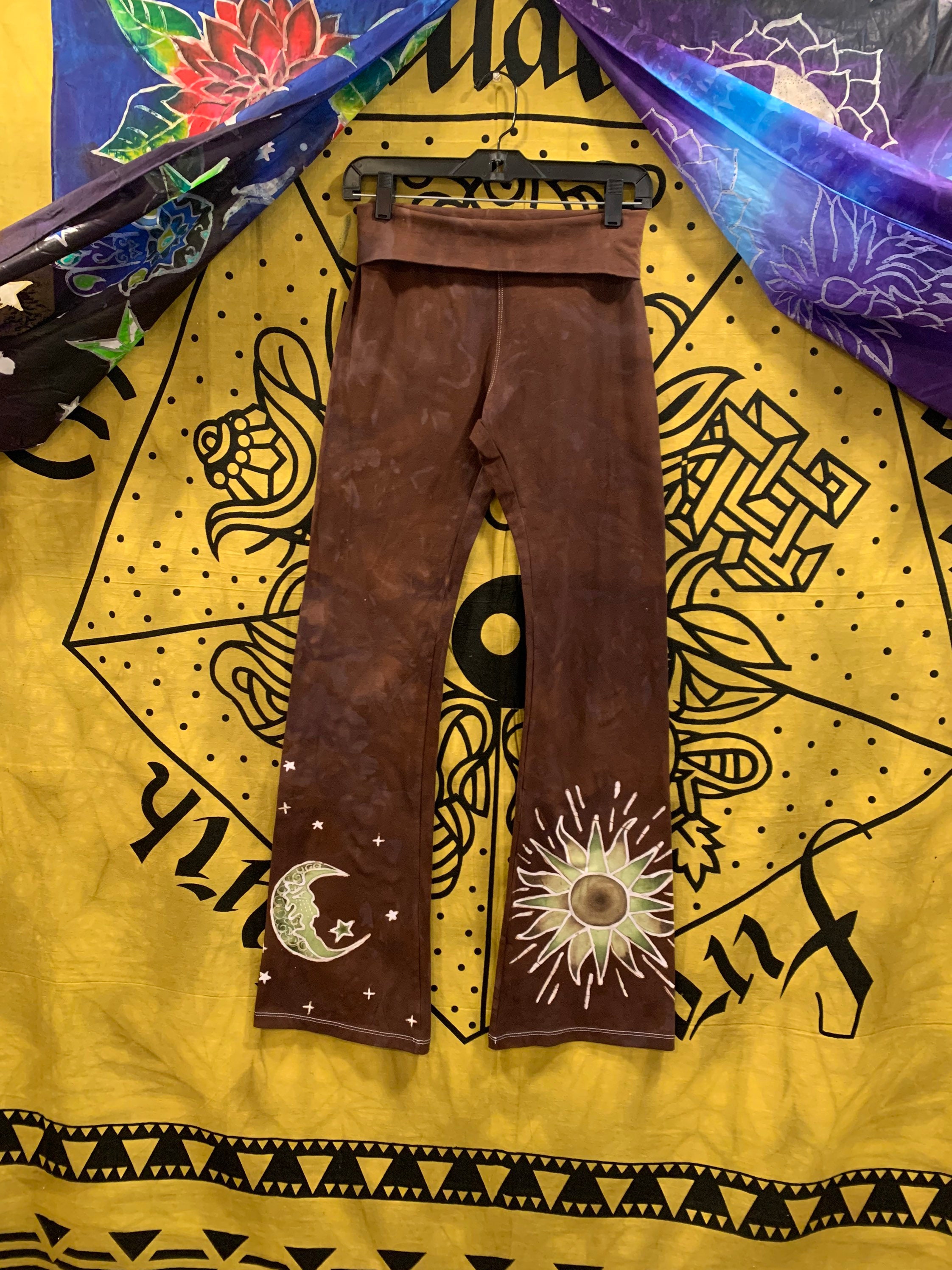 Earth Tones Moon and Star Pants - Etsy