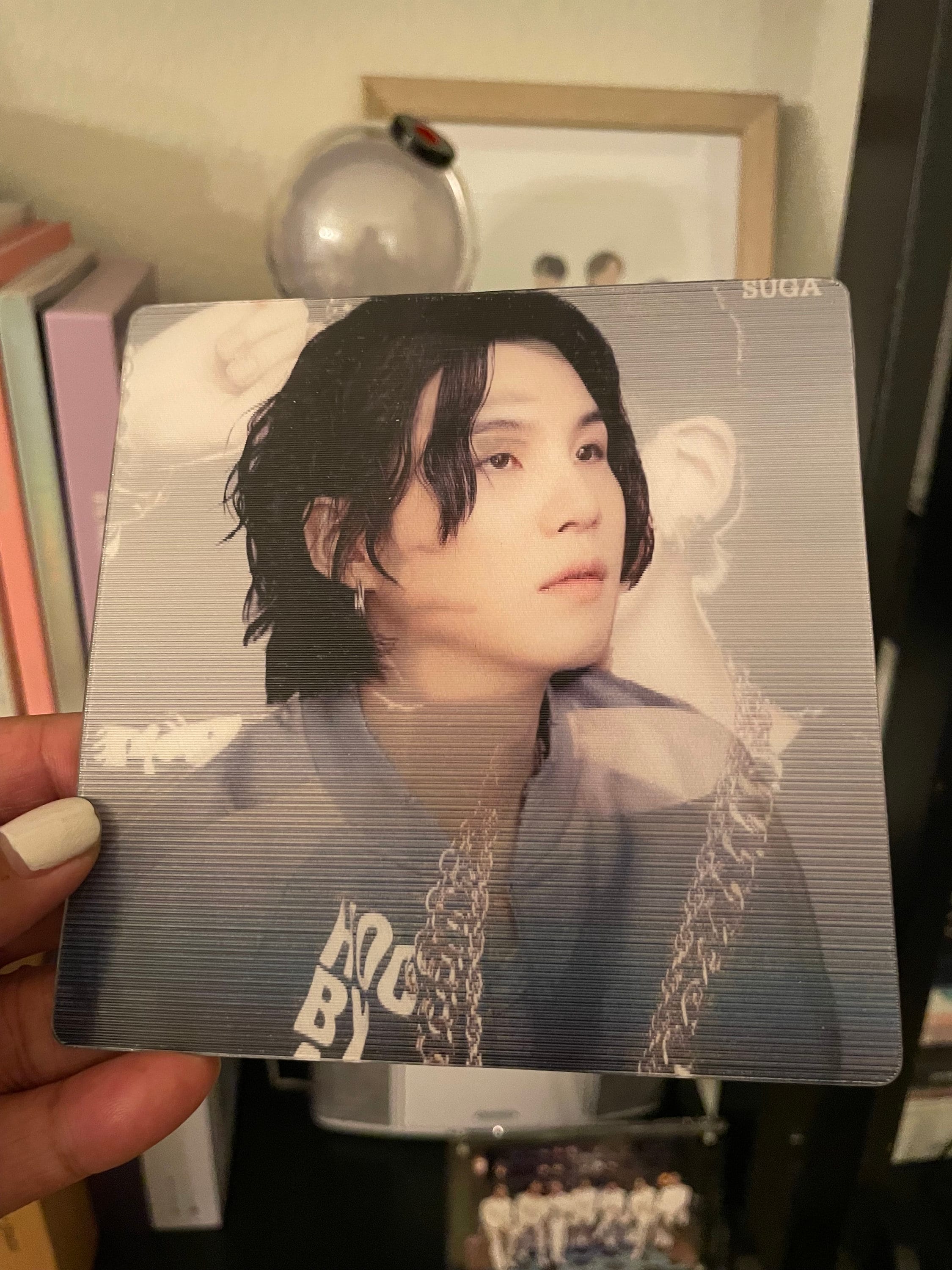 Lenticular BTS Suga Agust D Min Yoongi Debut Suga - Etsy