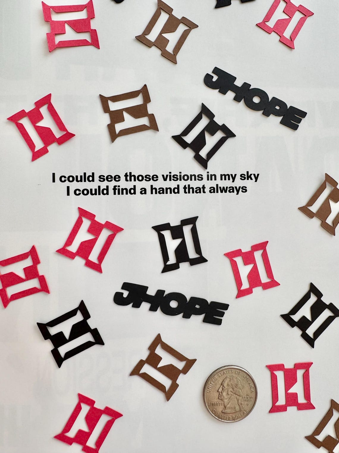 BTS J-hope Hope on the Stage Hobi Confetti Party Decorations - Etsy