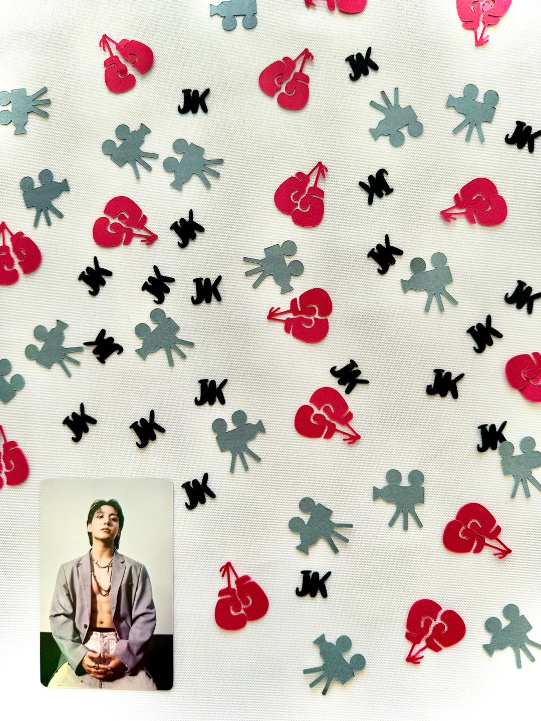 BTS Jungkook JK Confetti Party Decorations - Etsy