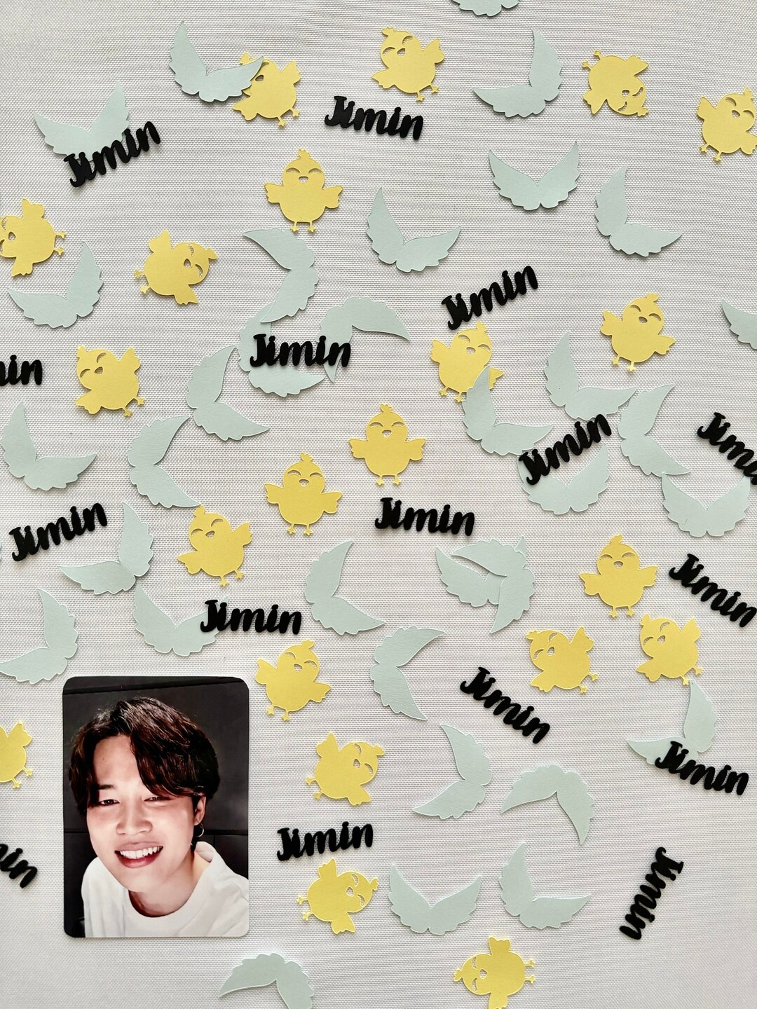 BTS Jimin Confetti Party Decorations - Etsy