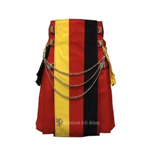 Custom Made German Flag Kilt Hybrid Utility Cotton Kilt - Etsy