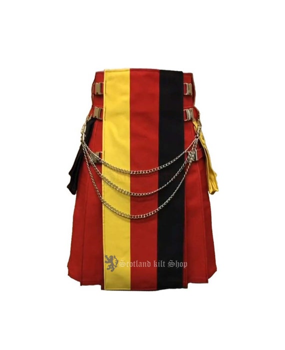 Custom Made German Flag Kilt Hybrid Utility Cotton Kilt - Etsy