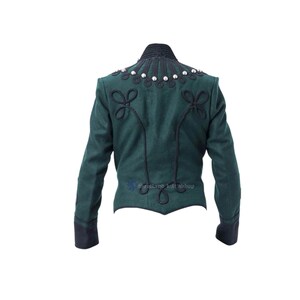 Green Military Hussar Jacket - Napoleonic Uniforms - Napoleonic British ...