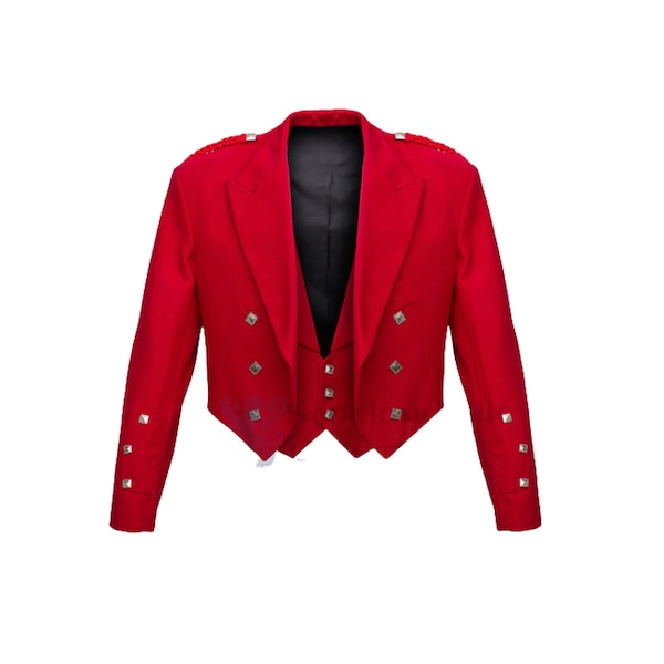 Red Tuxedo Jacket - Etsy