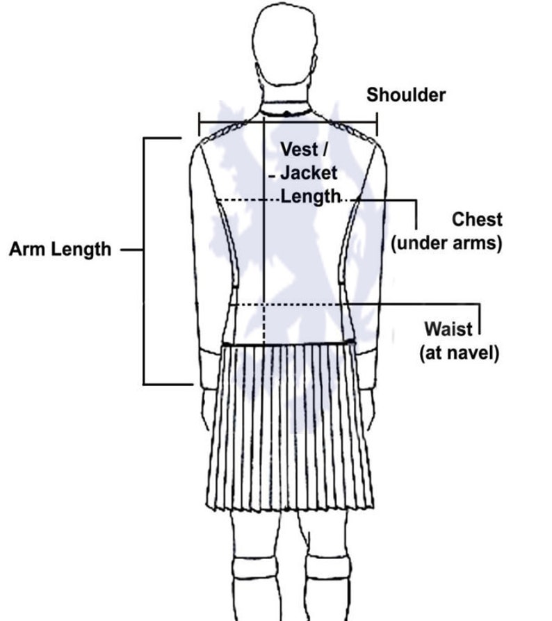 Scottish Montrose Doublet Kilt Jacket for Men | Highland Velvet Men's ...