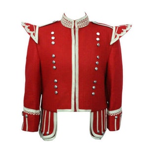 Scottish Military Piper Drummer Doublet Kilt Jackets in Different ...